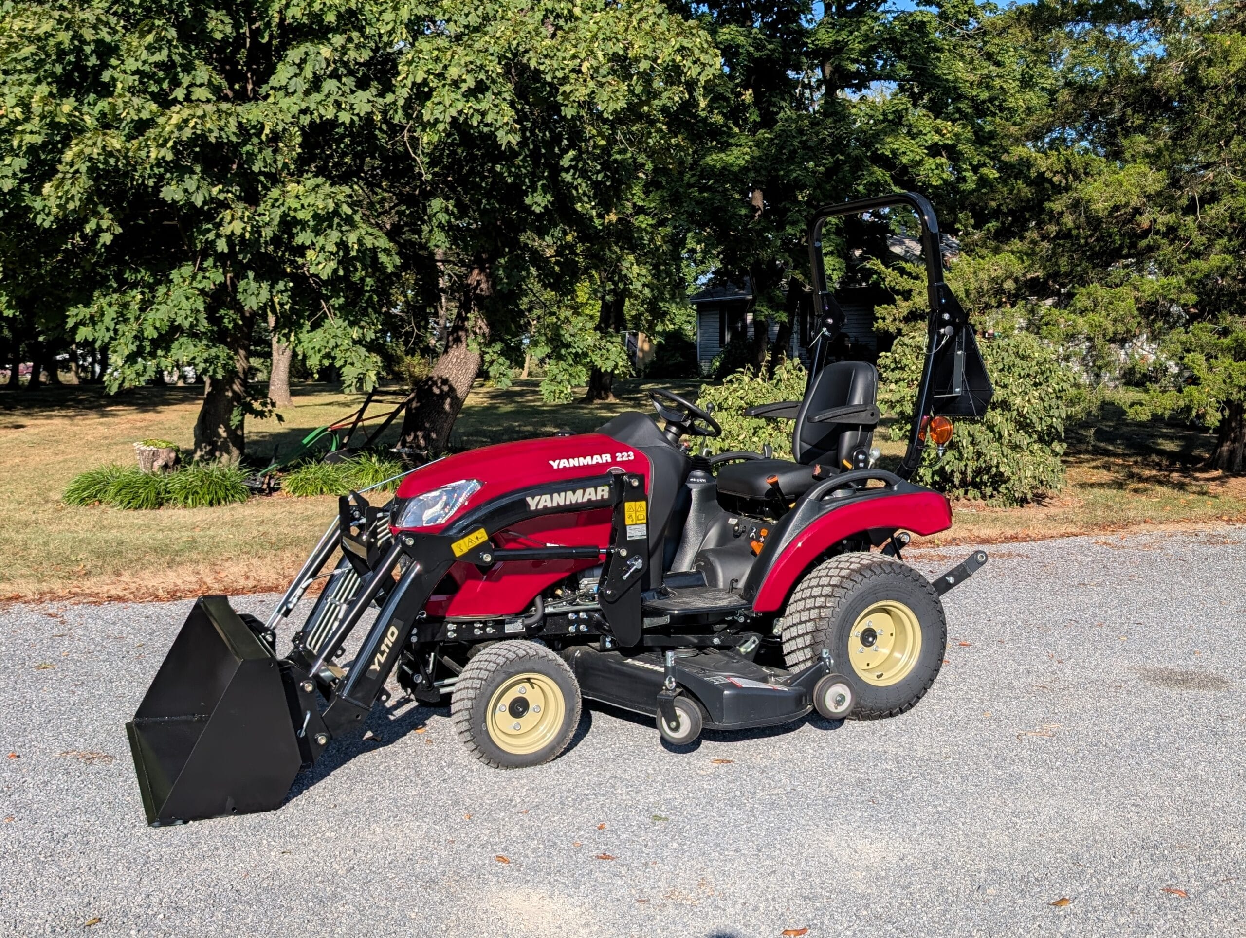 Yanmar SA Series SA223 Tractor Loader Mower - farmgeartrader.com